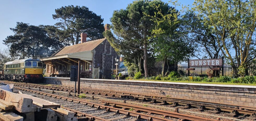 Dunster Train Station and The West Somerset Railway - Dunster Village